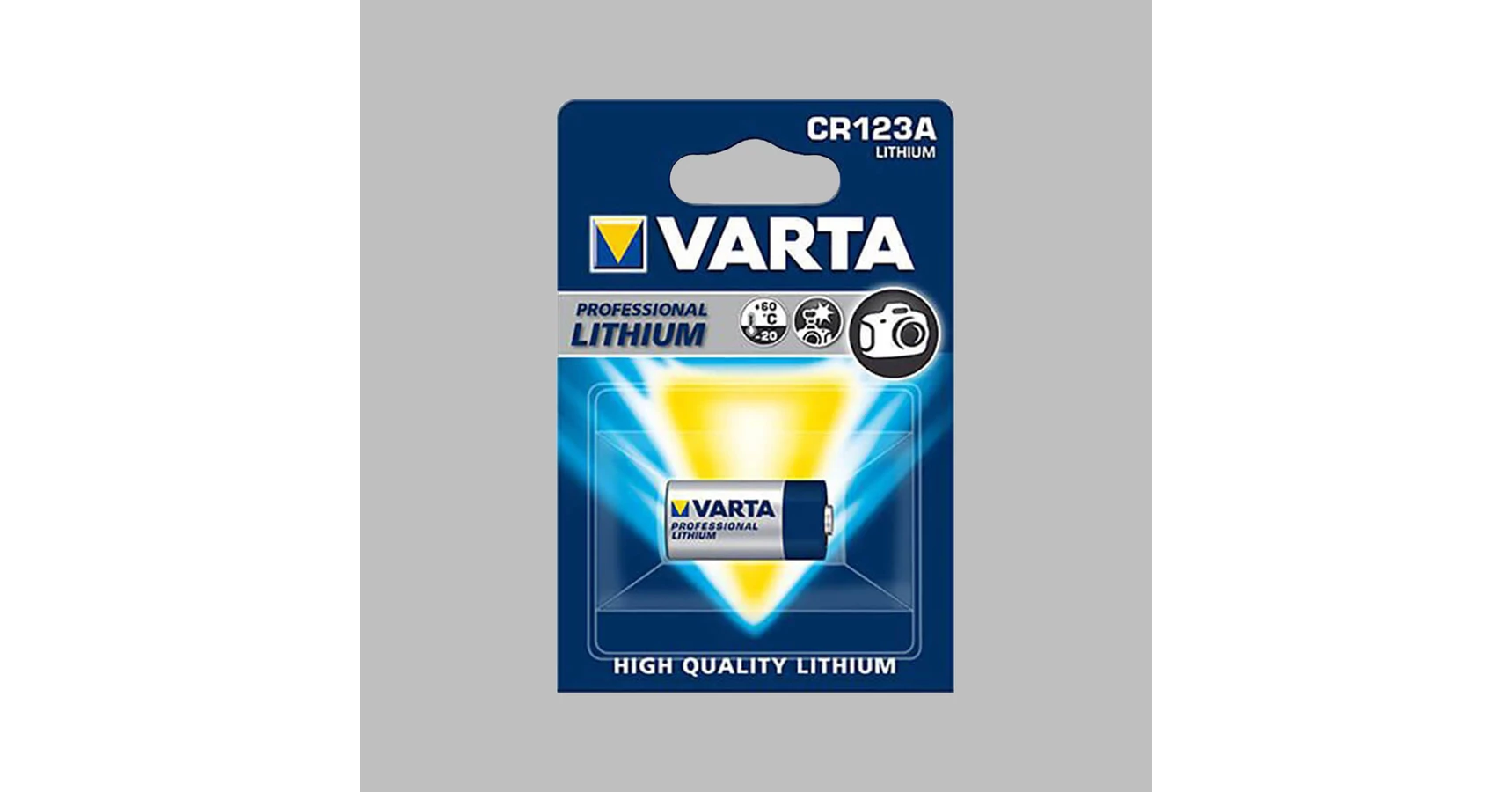 VARTA CR123A LITHIUM ELEM 3V