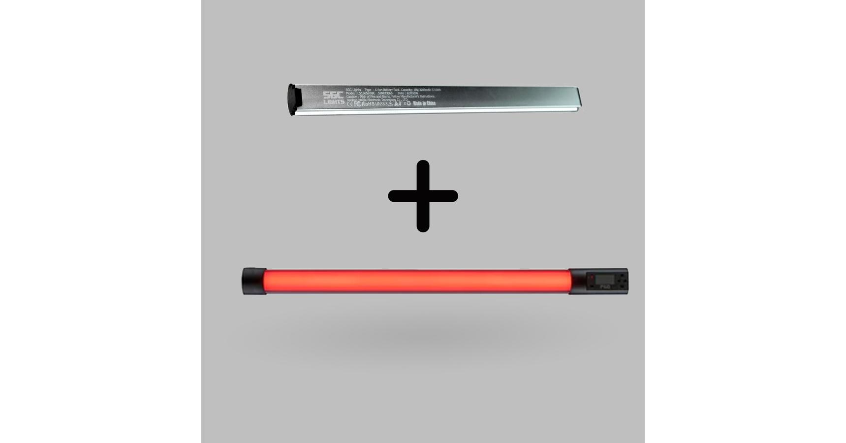 SGC Lights Prism 60 LED-fénycső + AJÁNDÉK SGC akkumulátor